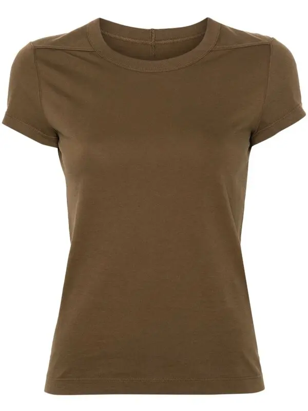 Rick Owens Level Cropped T-shirt - Green