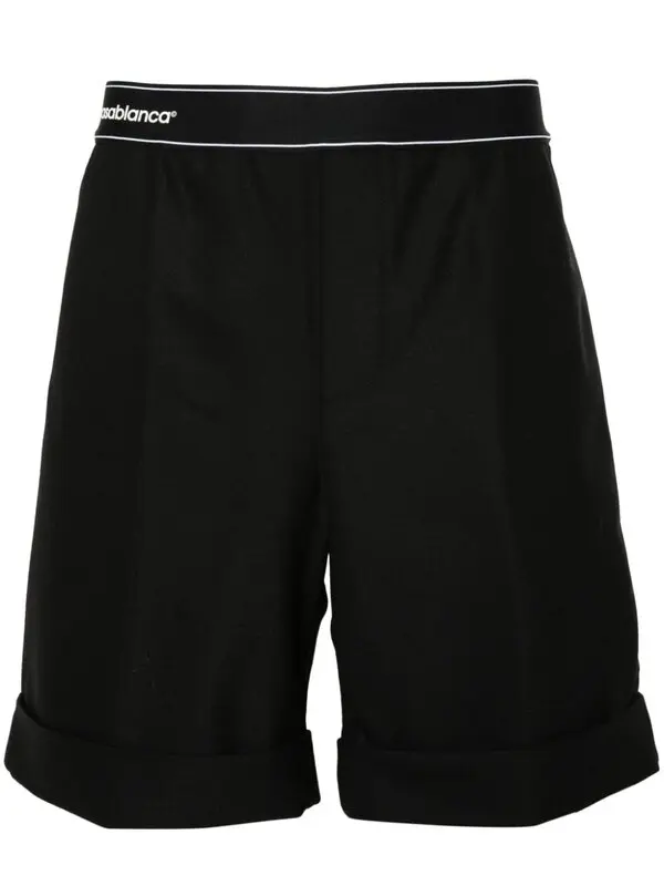 Casablanca Tailored Twill Shorts