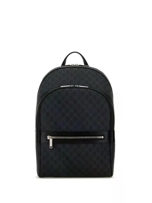 Gucci Monogram-pattern Canvas Backpack