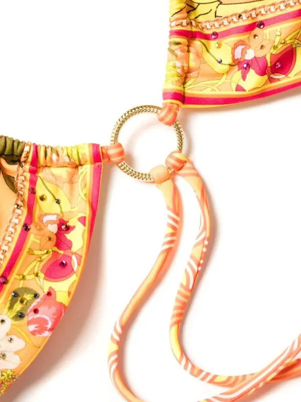 Camilla Flower Child Society Bikini Top
