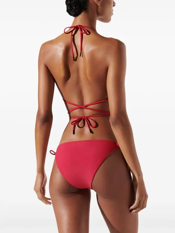 Karl Lagerfeld Rue St-guillaume Triangle Bikini Top - Pink