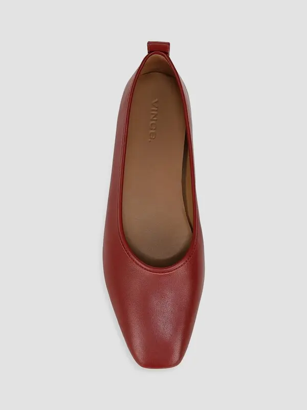 Vince Vivian Leather Flats