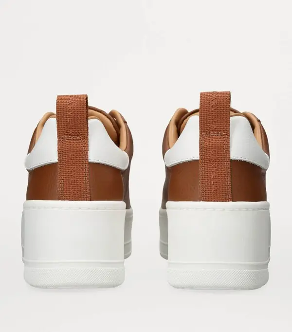Carvela Leather Connected Slip-on Sneakers