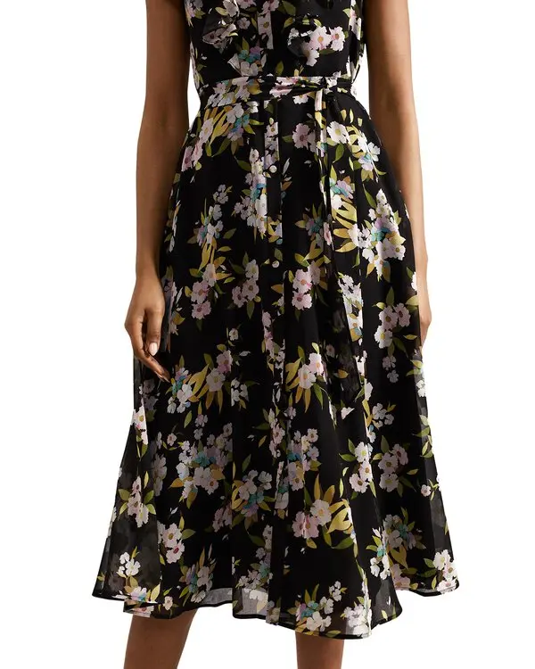 HOBBS LONDON Erica Midi Dress