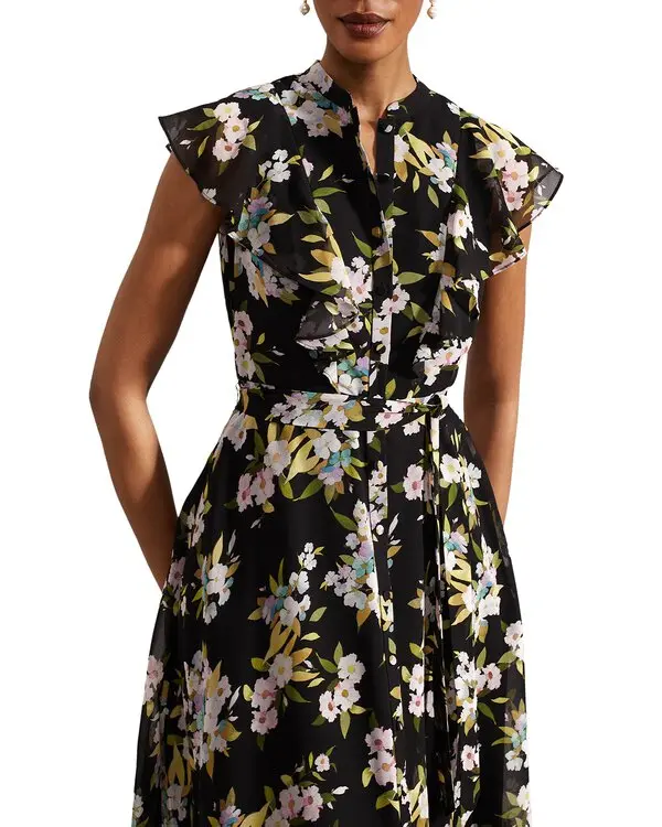HOBBS LONDON Erica Midi Dress