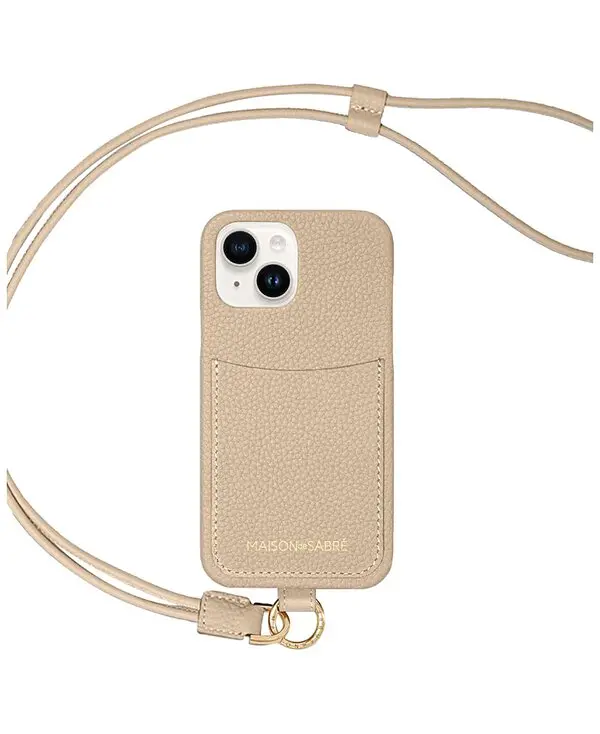 MAISON DE SABRE Sling Phone Case - Saharan Nude