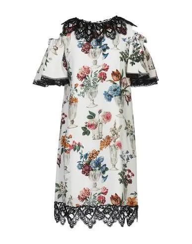Dolce & Gabbana Mini Dress With Floral Design