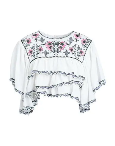 Isabel Marant Étoile Embroidered Crepe Top