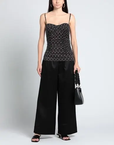 Pinko Logo-print Top - Black