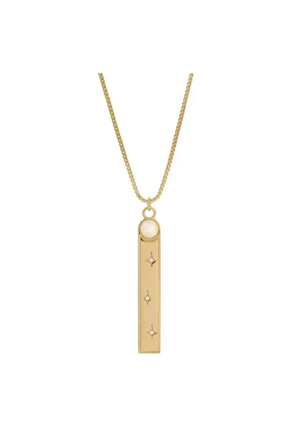LEEADA Aether Pendant Necklace - Gold