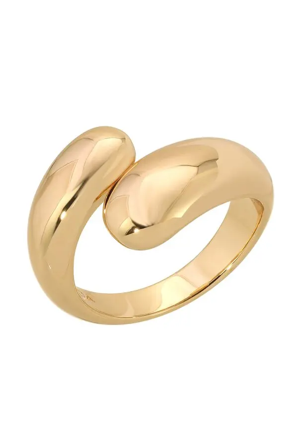 LEEADA Realm Dome Wrap Ring - Gold