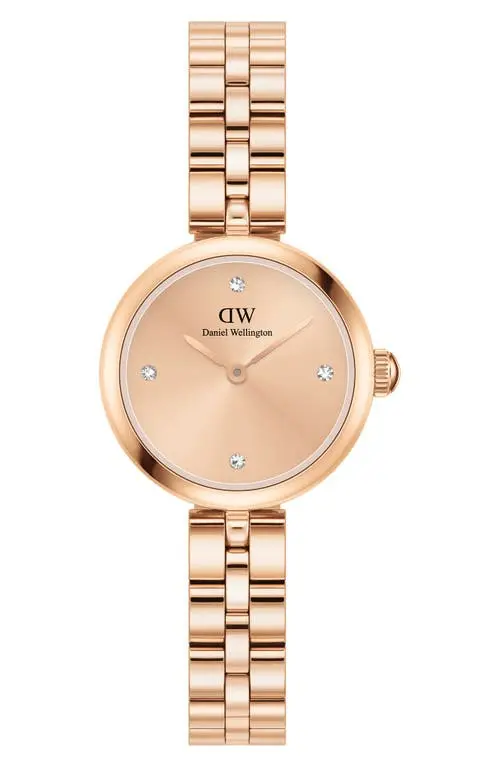 DANIEL WELLINGTON Elan Bracelet Strap Watch - Rose Gold