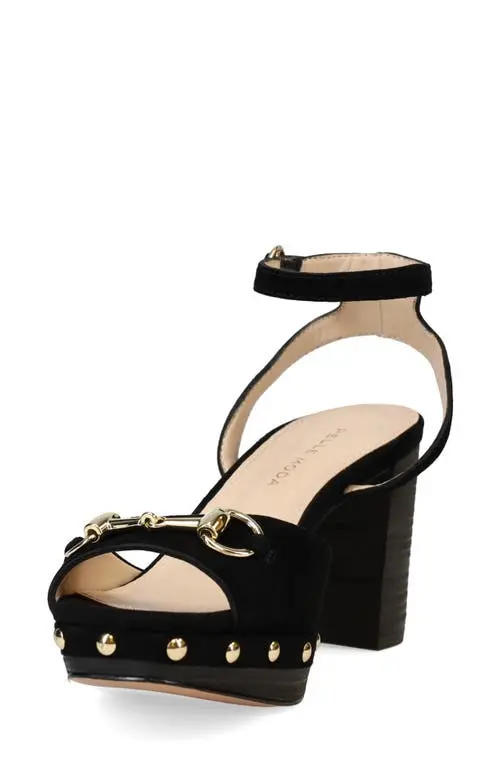 Pelle Moda Anara Platform Sandal - Black