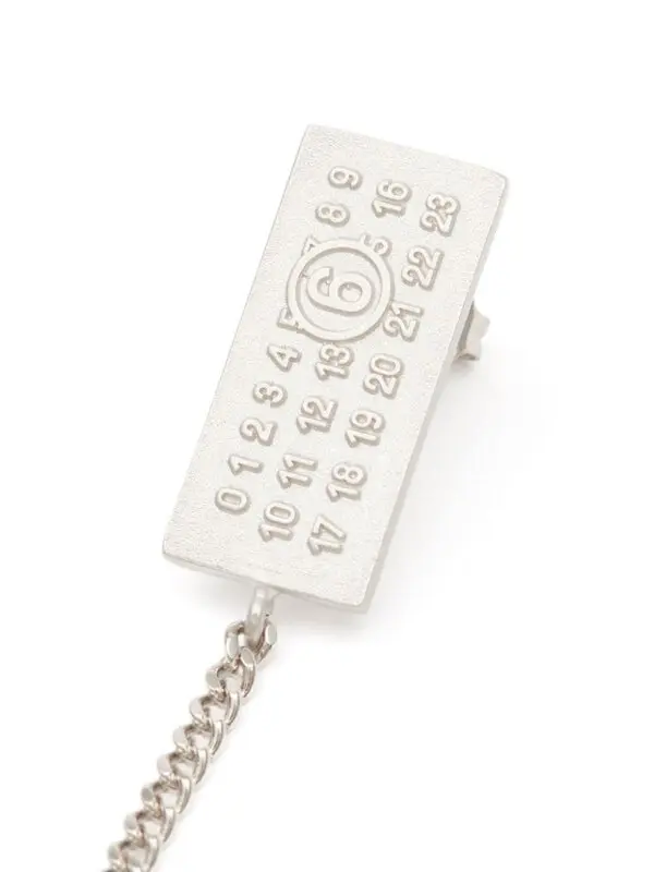 MAISON MARGIELA Numbers-motif Drop Earrings