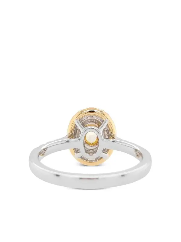 HYT JEWELRY 18kt White Gold Diamond Ring