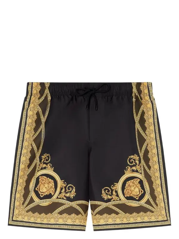 Versace La Coupe Des Dieux Boardshorts - Black