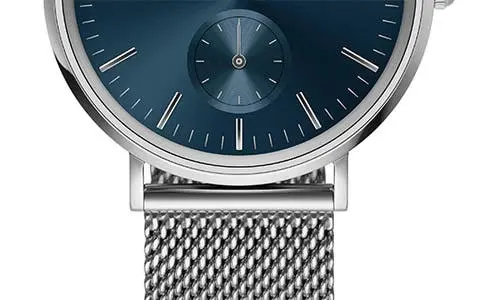 DANIEL WELLINGTON Classic Multi-eye Mesh Strap Watch - Silver
