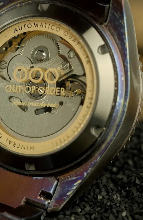 OUT OF ORDER Automatic Bracelet Watch - Sand