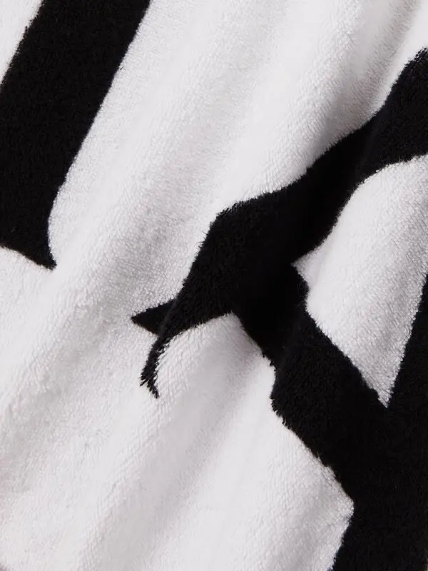 Alaïa Printed Cotton-terry Pareo