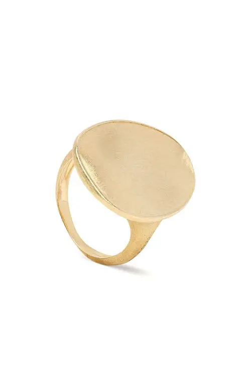 Marco Bicego Lunaria Textured Ring - Yellow Gold
