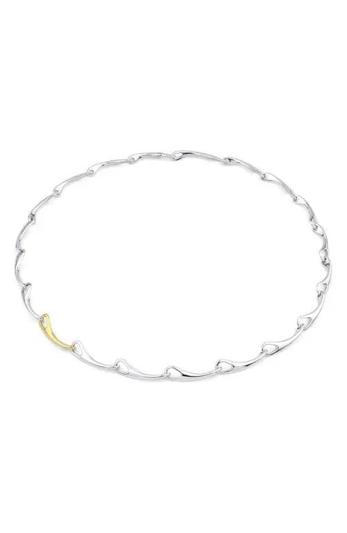 KLOTO Tune Link Necklace - Silver/gold