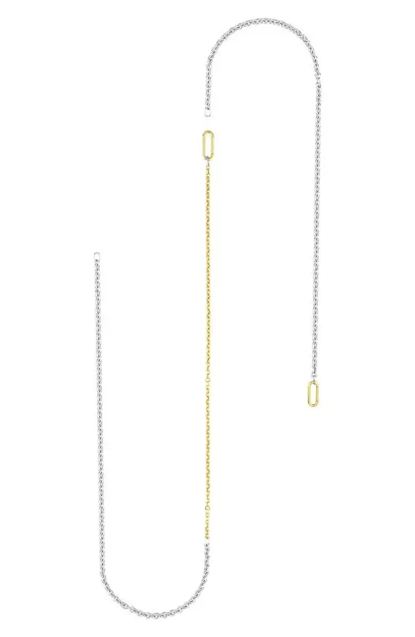KLOTO Mono Two-tone Chain Necklace