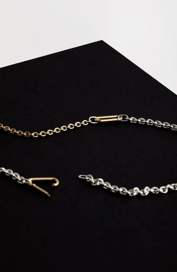 KLOTO Mono Two-tone Chain Necklace
