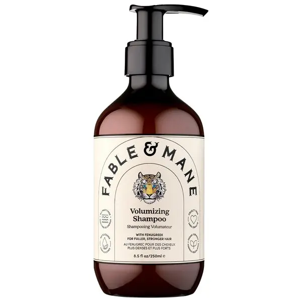 FABLE & MANE Volumizing Shampoo For Fine, Dry, Thinning Hair - One-color