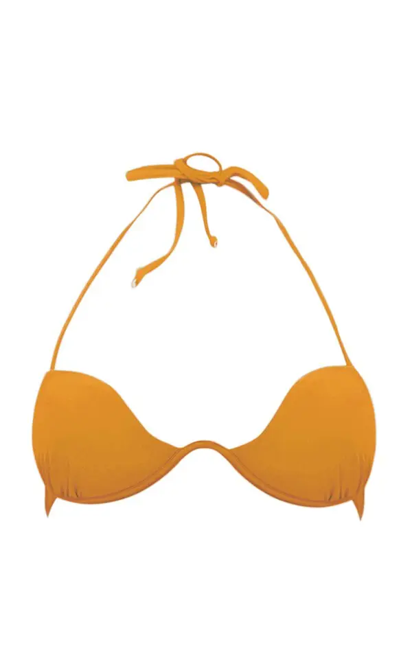 ANDREA IYAMAH Gura Balconette Bikini Top - Yellow