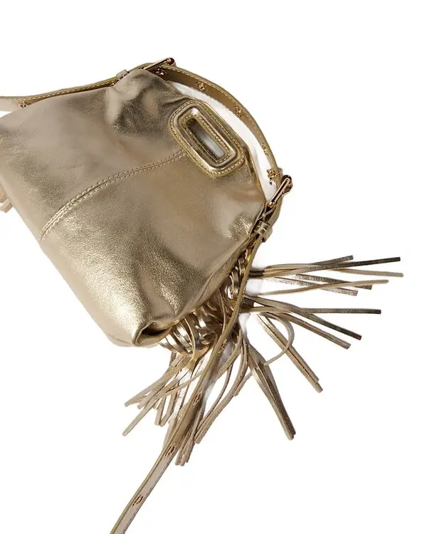 Maje Miss M Mini Bag - Gold