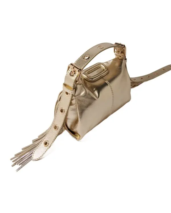 Maje Miss M Mini Bag - Gold