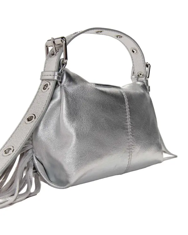 Maje Miss M Mini Bag - Silver