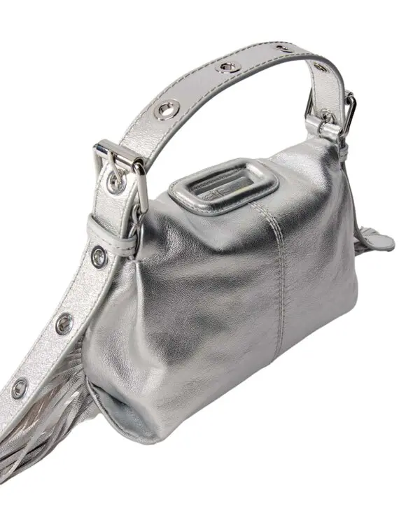 Maje Miss M Mini Bag - Silver