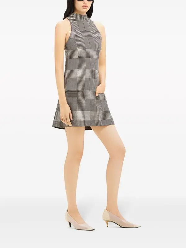 COURREGES Sleeveless A-line Dress - Black