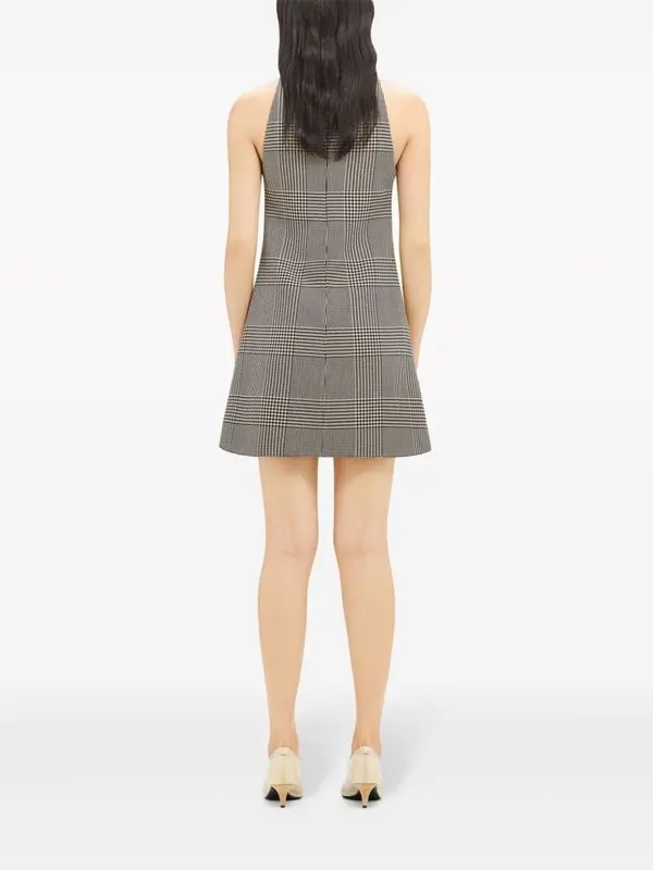 COURREGES Sleeveless A-line Dress - Black