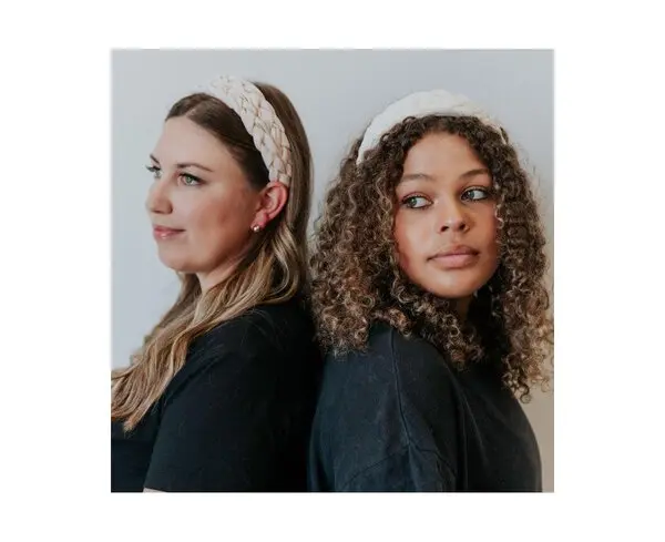 HEADBANDS OF HOPE Blushing Braid Headband - Ivory