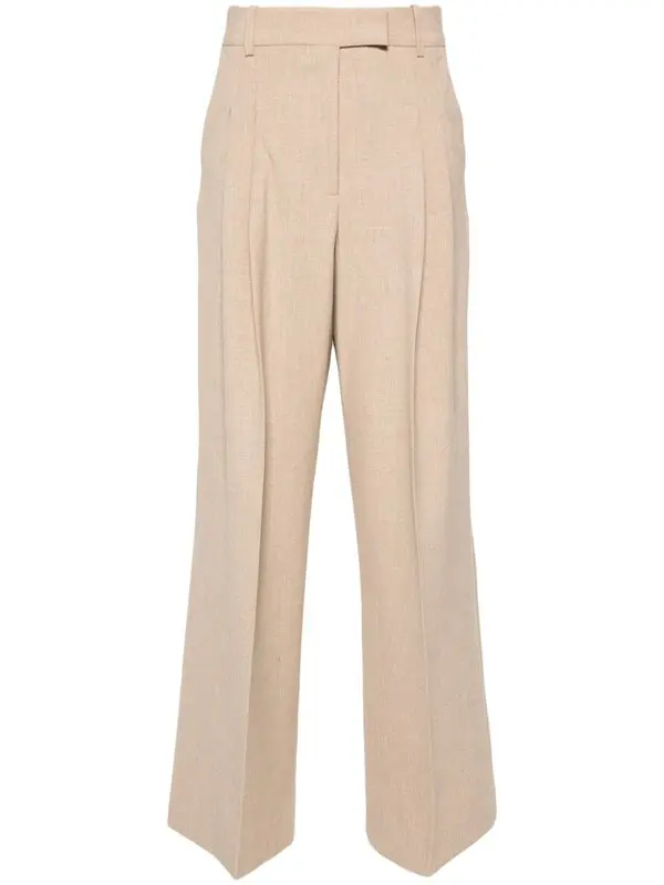 BY MALENE BIRGER Cymbaria High-waist Palazzo Pants - Neutrals