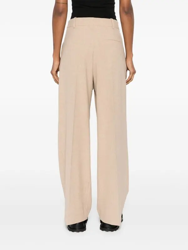 BY MALENE BIRGER Cymbaria High-waist Palazzo Pants - Neutrals