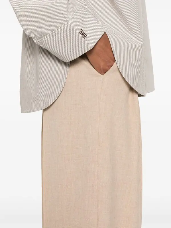BY MALENE BIRGER Cymbaria High-waist Palazzo Pants - Neutrals