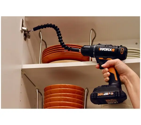 WORX 20v Cordless Drill With Battery Andaccessory Kit