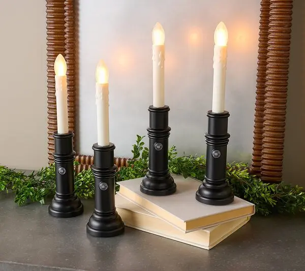 BETHLEHEM LIGHTS Pure Glow Premium Slim Window Candles
