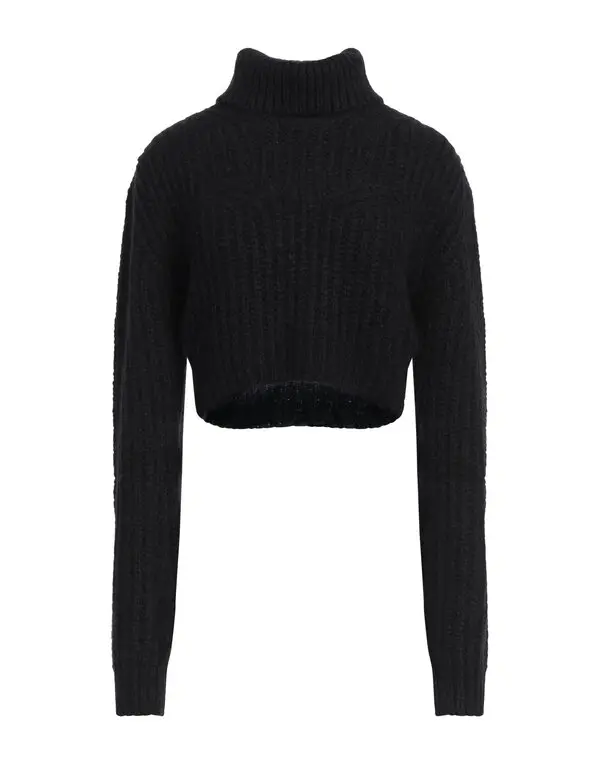 Dsquared2 Turtleneck Knit Top - Black