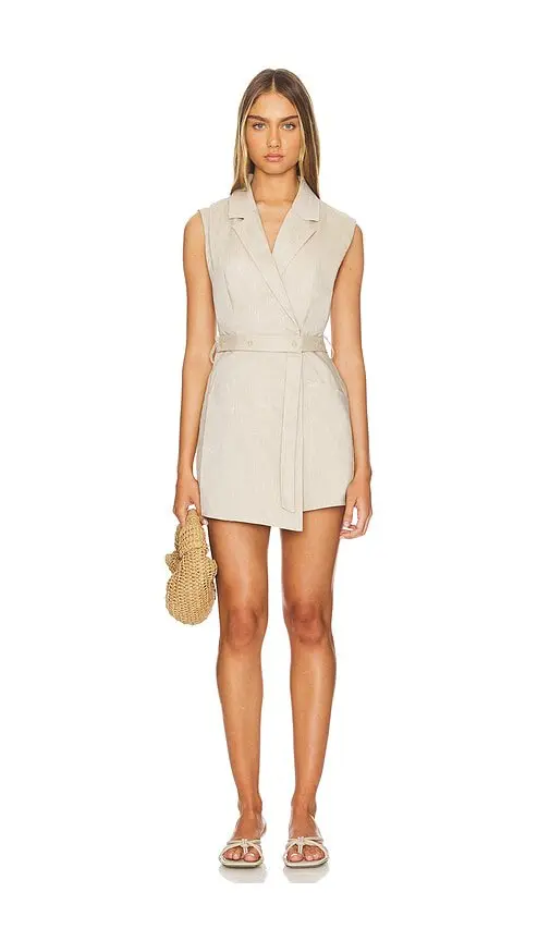 SOVERE / Tova Playsuit - Cafe Latte