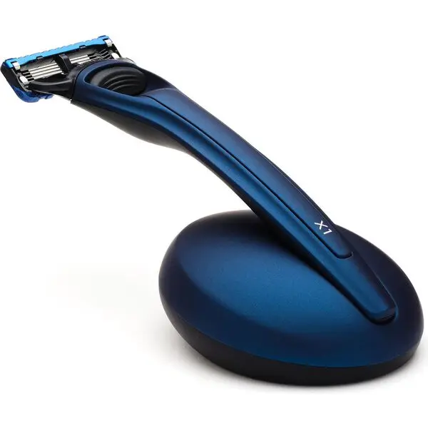 BOLIN WEBB X1 Razor And Stand Set - Matte Blue