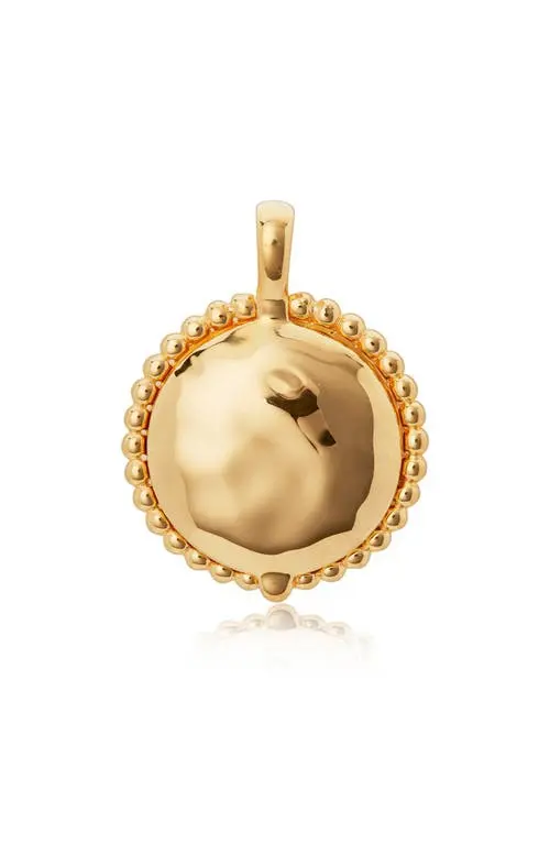Monica Vinader Deia Locket Pendant - Yellow Gold