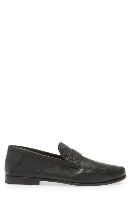 Santoni Paine Moc Toe Loafer