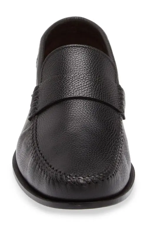 Santoni Paine Moc Toe Loafer