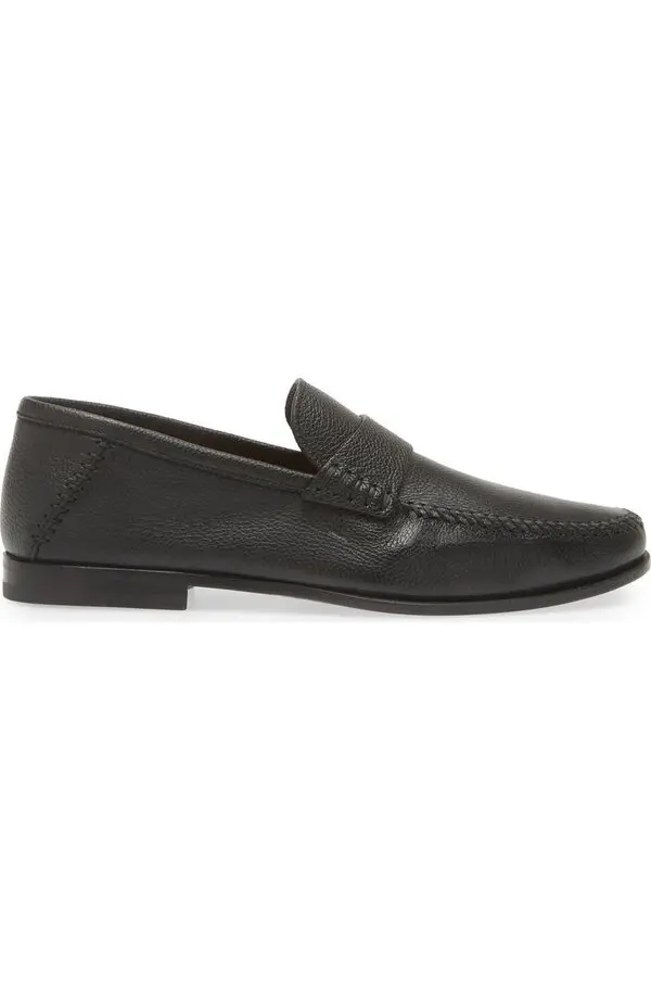 Santoni Paine Moc Toe Loafer