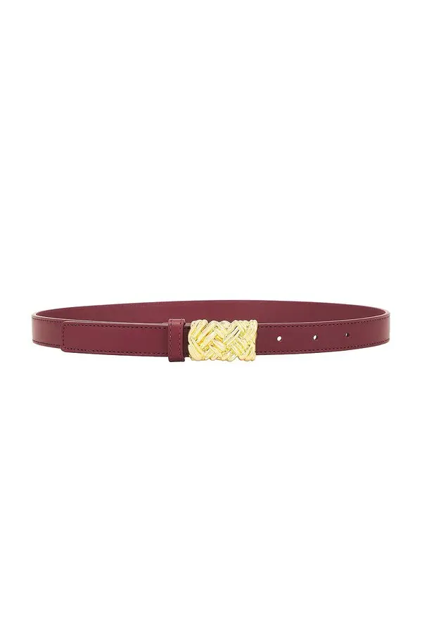 Bottega Veneta Pin Belt - Barolo & Muse Brass