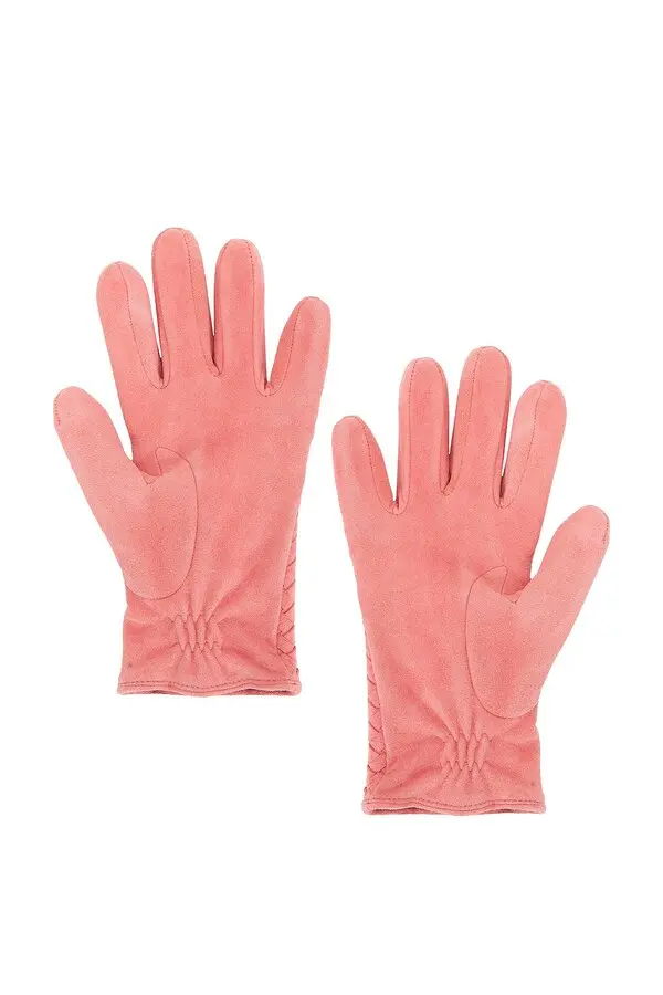 Bottega Veneta Leather Gloves - Cherry Blossom